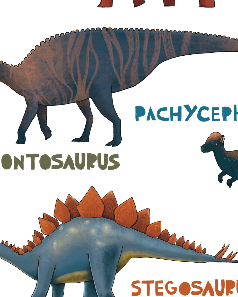 DOPE DINOS VOL.2 — Fine Art Print for The Dinosaur Crazies – Call Me Ish